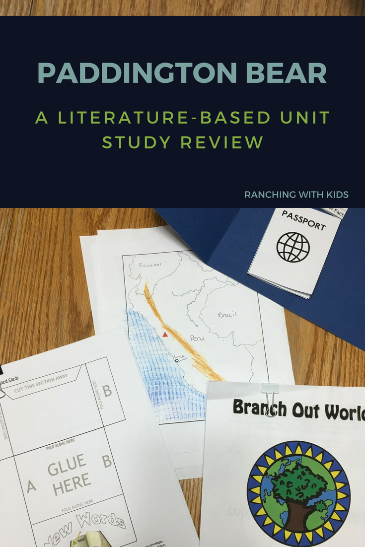 Paddington Bear - A Literature-Based Unit Study (Review) - Ranching ...