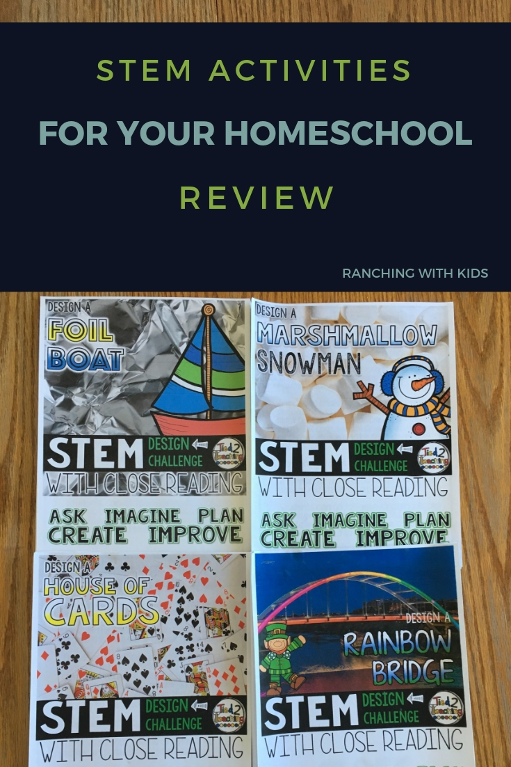 STEM Activities for Your Homeschool (Review) - Ranching with Kids
