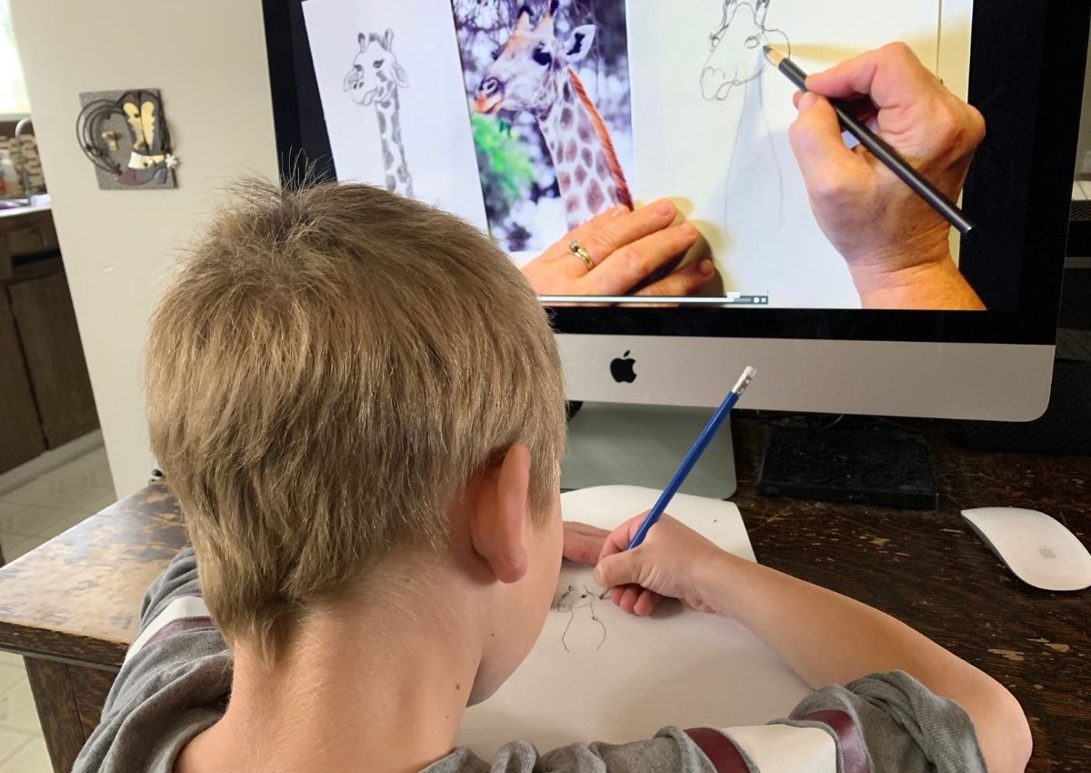 Homeschool Art Curriculum Review - Ranching with Kids