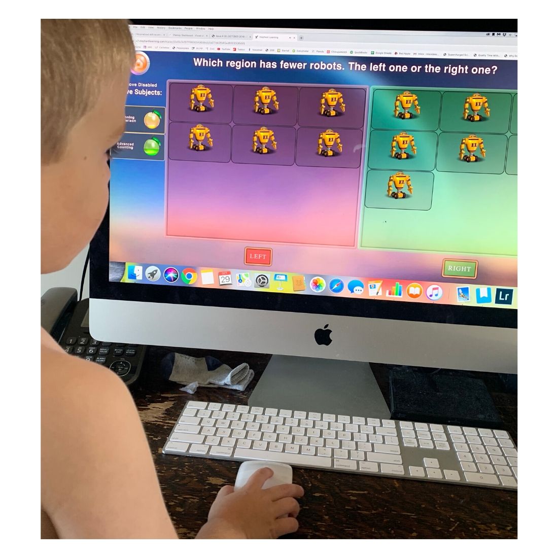 Elephant Learning Math Academy Review - Ranching with Kids